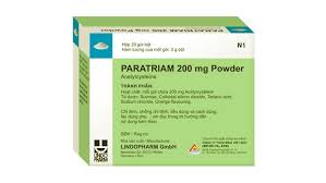 Paratriam là thuốc gì? Công dụng, liều dùng | Bcare.vn