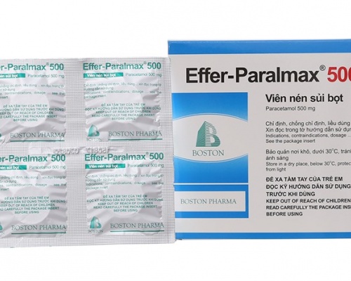 Effer-paralmax là thuốc gì? Công dụng, liều dùng | Bcare.vn