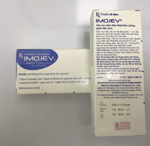 Vắc-xin IMOJEV 0,5 ml (Pháp)